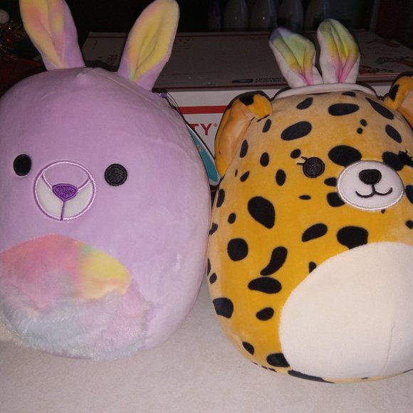 Squishmallows | Toys | Kiki The Rabbit And Lexie The Leopard Lot Of Two ...